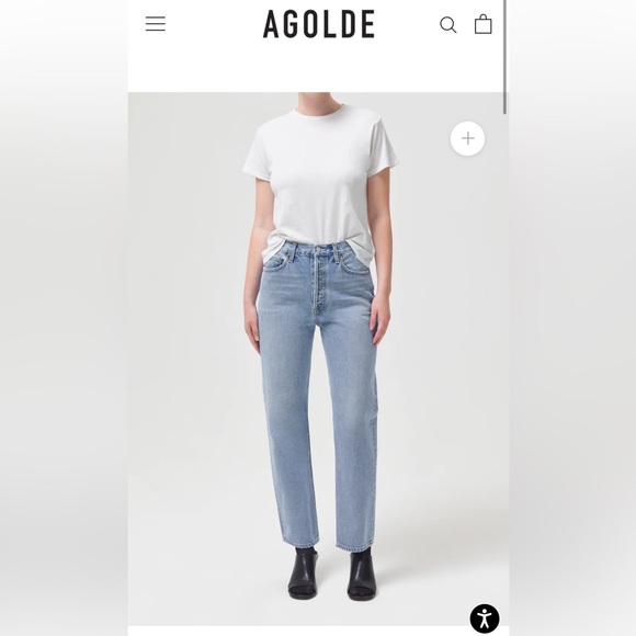 Agolde | Jeans | Agolde 9s Pinch Waist Size 25 | Poshmark